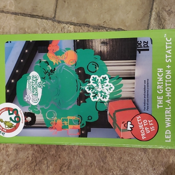 Holiday | Dr Suess The Grinch Led Whirlamotion Static Holiday Lightshow ...